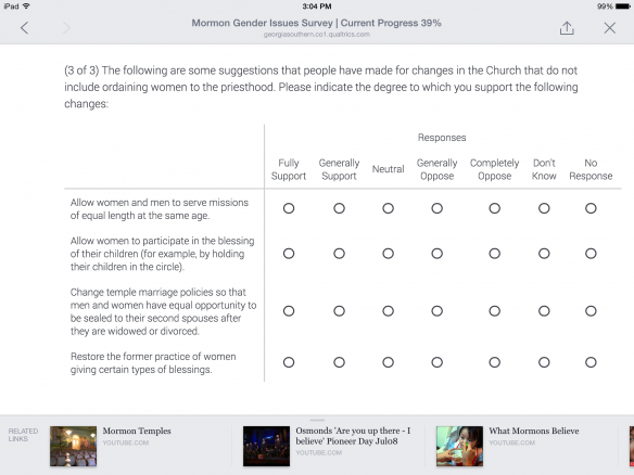 What You Should Know About That Mormon Gender Issues Survey | The ...